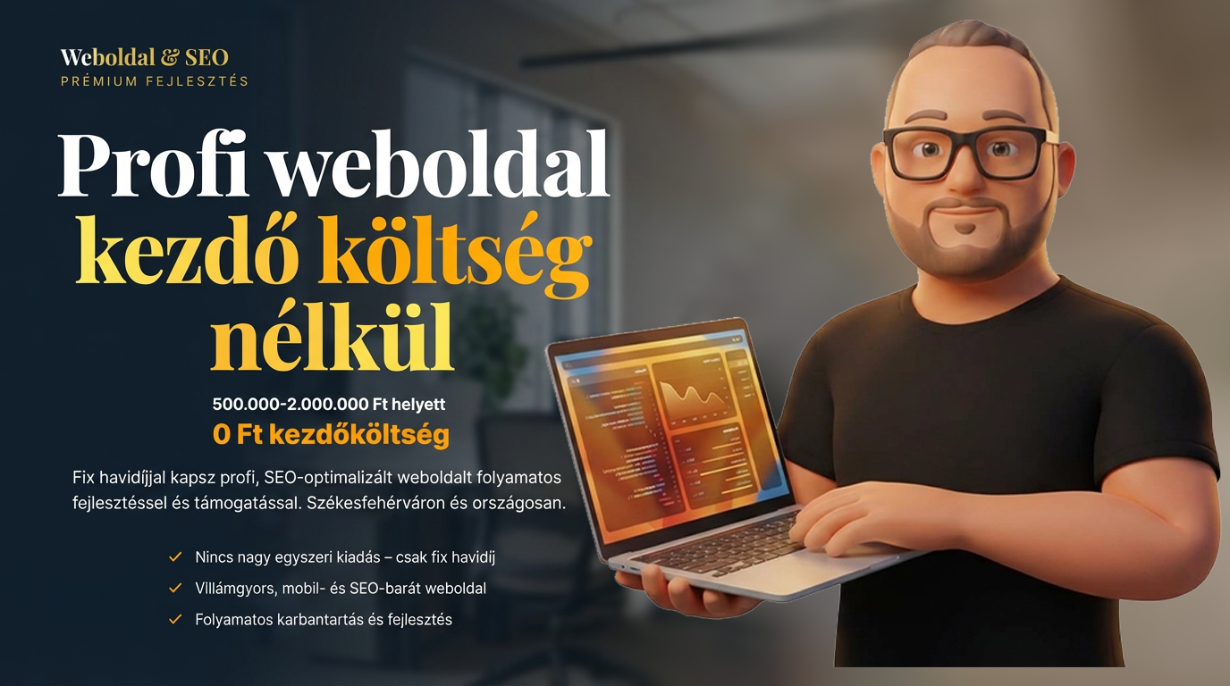 WordPress weboldal készítés Székesfehérváron: Profi megoldások